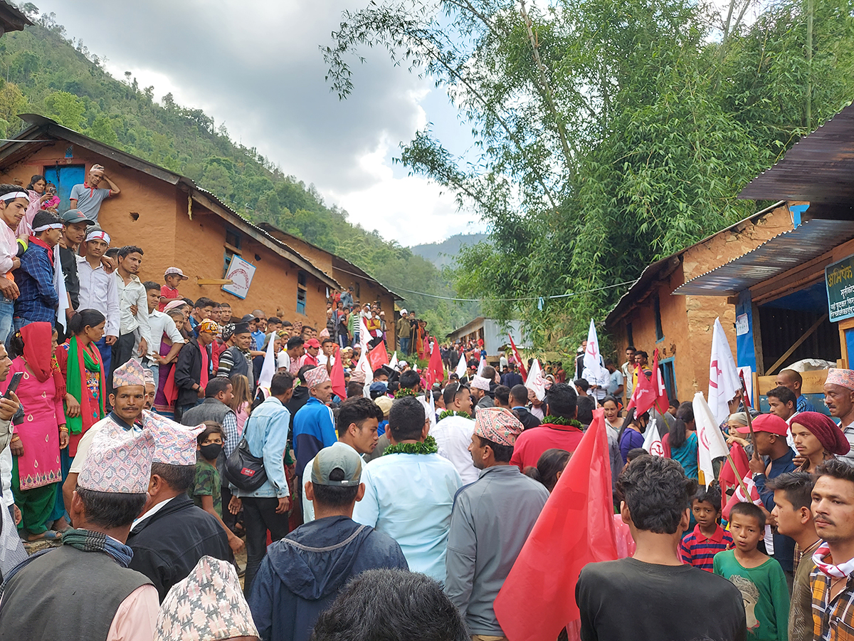 मुसीकोट १३ र १४ को संयुक्त चुनावी सभा दोपाईमा सम्पन्न - कखरा संवाददाता ...